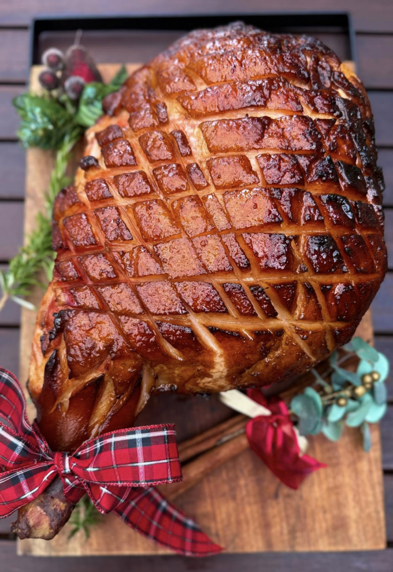 Sweet Paprika and Maple Glazed Ham | Savory Touch