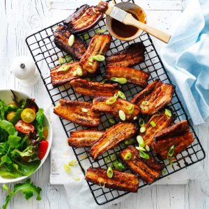 Sticky Glazed Pork Rashers Recipe | Otway Pork